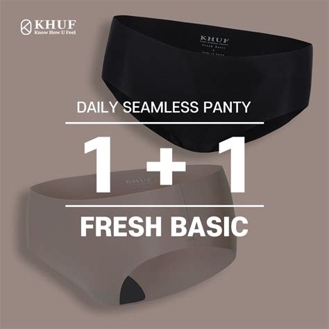 쿠프 [1 1] 데일리 심리스 팬티 무봉제 노라인 항균 소취 기능성