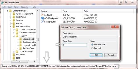 Regedit Secondary Logon