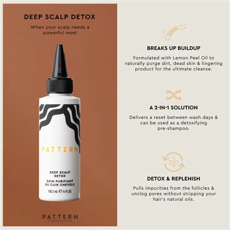 Deep Scalp Detox Exfoliator And Cleanser For Curly Hair Pattern Beauty