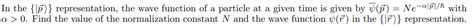 Solved In The { Vec P ﻿representation The Wave Function