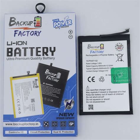 Backup Factory Mobile Battery For Tecno Spark Power Air With Months Warranty Backup Factory