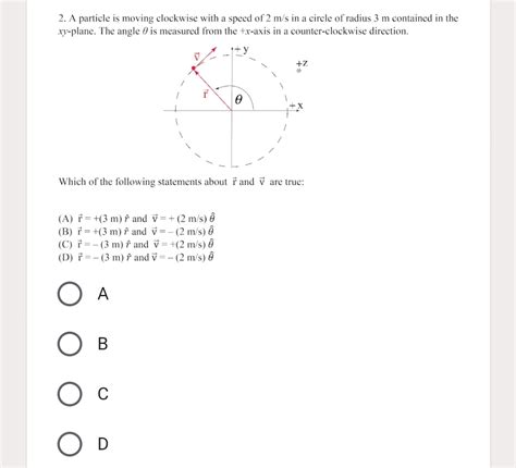 Answered A Particle Is Moving Clockwise With Bartleby