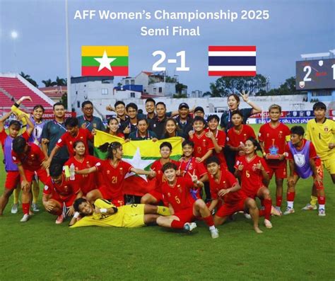 Myanmar ၂၀၂၅ အာဆီယံ အမျိုးသမီး ချန်ပီယံရှစ် ဗိုလ်လုပွဲ တက်ရောက်ခဲ့သည့