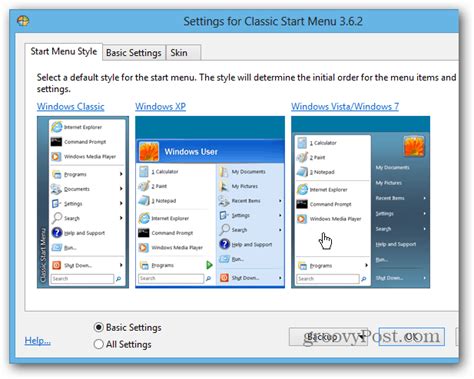 Get The Start Menu Back In Windows 8 With Classic Shell