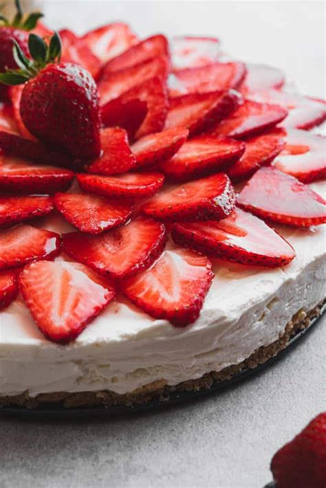 No Bake Greek Yogurt Cheesecake Real Greek Recipes