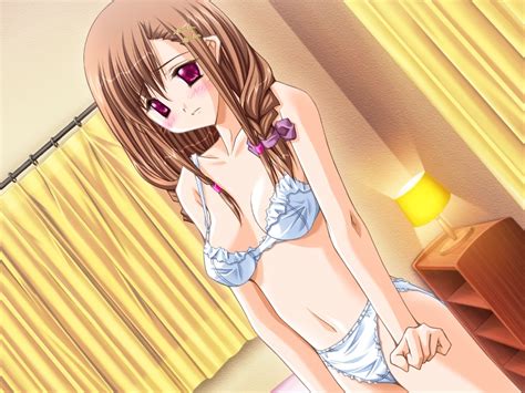 Misaki Fuuka Mizuno Makoto Chocolate Days Game Cg 1girl Bedroom