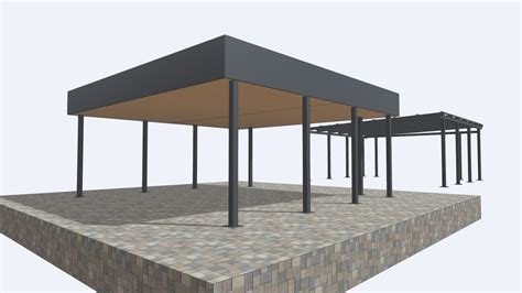 82 24 Навес куб 3d Model By Welderup Master34 [bcc124e] Sketchfab