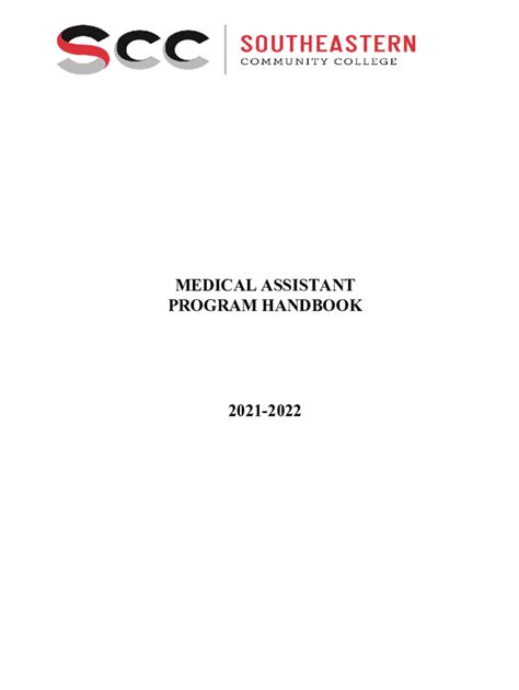 Fillable Online Program Medical Assistant Certificate Acalog Acms