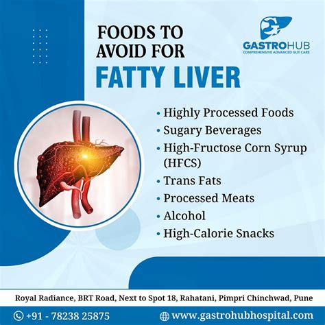 Foods Avoid For Fatty Liver Gastrohubhospital Medium