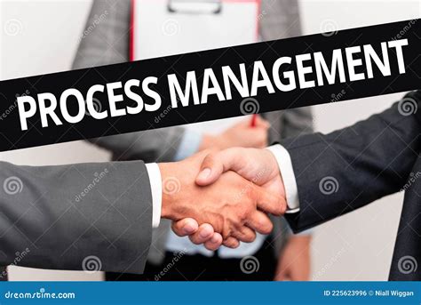 Conceptual Caption Process Management Business Showcase Aligning