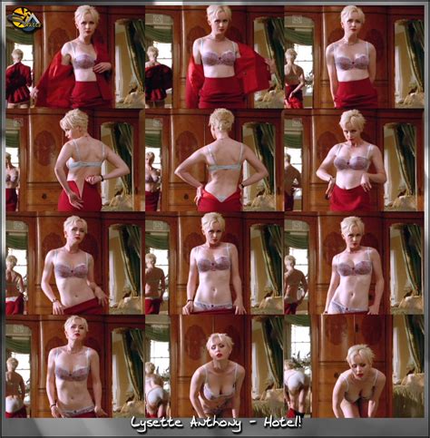 Naked Lysette Anthony In Hotel