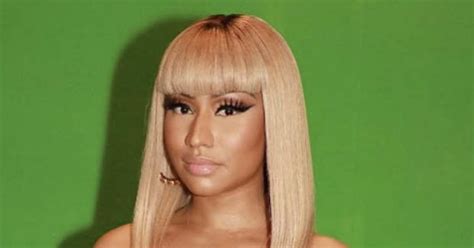 Nicki Minajs Enormous Assets Decimate Bikini Built For Barbie Daily Star