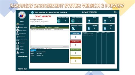 Microsoft Access Database Barangay Management System Source Code My