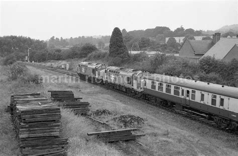 Welshpool Class 37s 37682 And 37679 16788 John Vaughan Negative Rn279