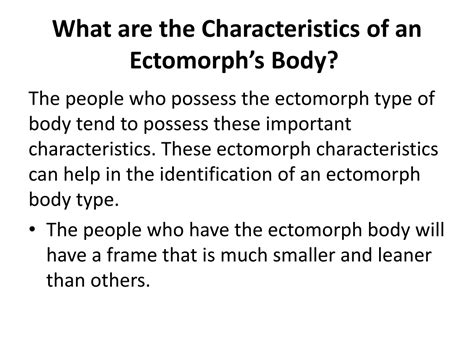 Ppt What Is Ectomorph Powerpoint Presentation Free Download Id