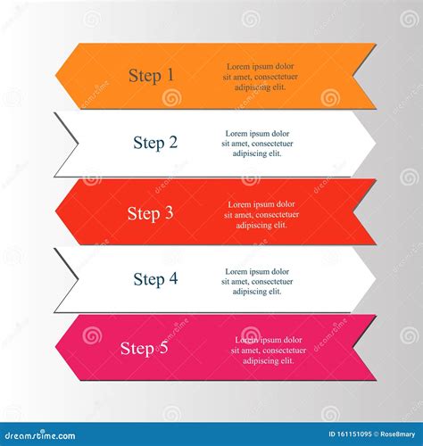 Vector Arrows Infographic CartoonDealer