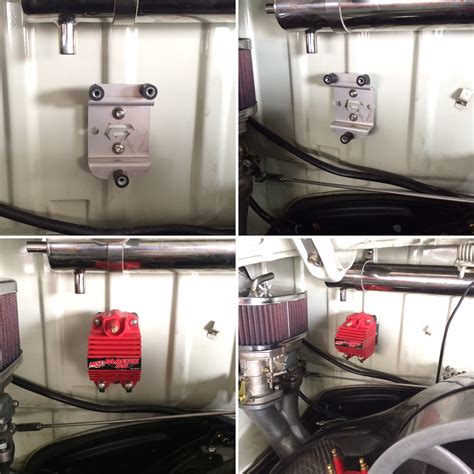 Ignition Coil Mounting Bracket For Msd Blaster Ss 8207