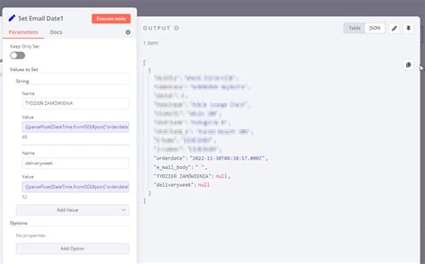 Conflicting Data In Set Node Showing Data But Outputting Null