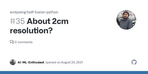 About Cm Resolution Issue Andyzeng Tsdf Fusion Python Github