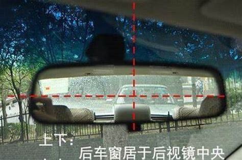 科目三后视镜调到什么位置合适 有驾