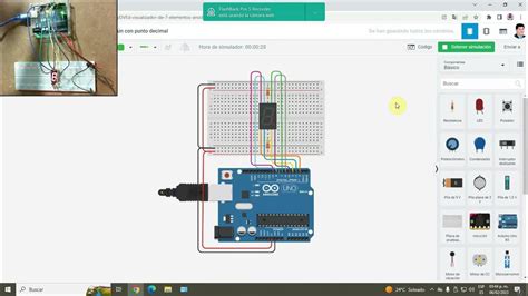 Tinkercad Visualizador 7 Elementos ánodo Común Con Punto Decimal Youtube