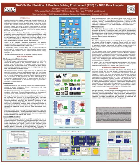 Pdf Navi A Problem Solving Environment Pse For Nirs Data Analysis