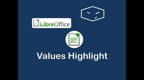 Libreoffice Calc Using Values Highlight Youtube