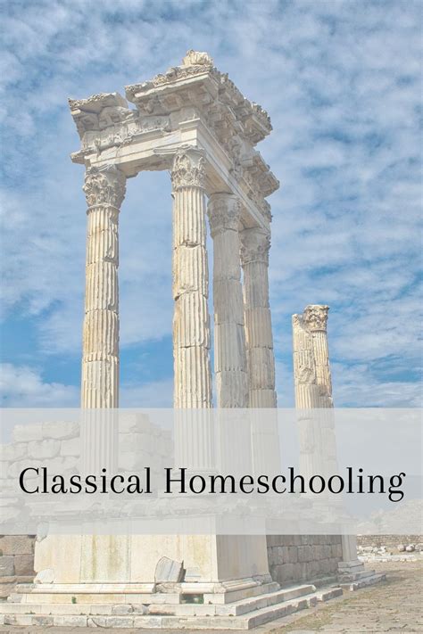 What You Need To Know About The Classical Homeschooling Method My