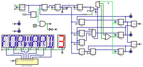 day 2 implemented using discrete circuit logic r adventofcode