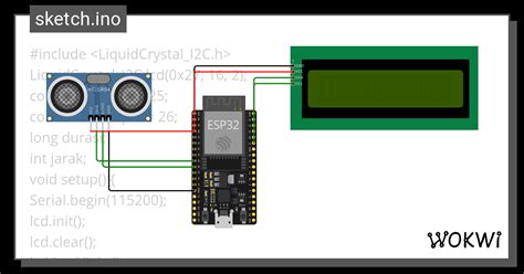 Praktek Running Text 2 Wokwi Esp32 Stm32 Arduino Simulator