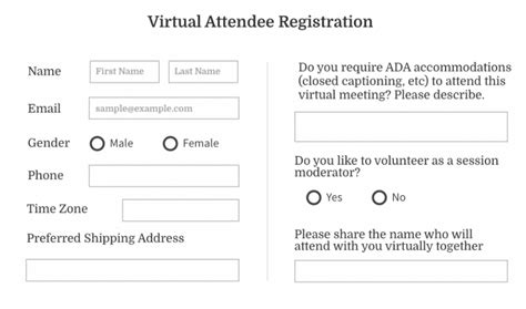 Template Form Pendaftaran Event Paling Sering Digunakan