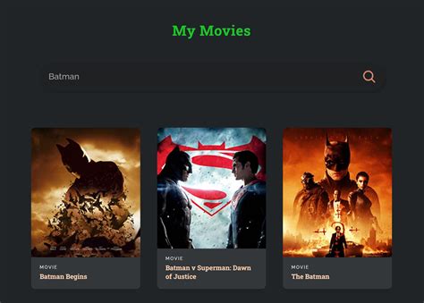 My Movies Devpost