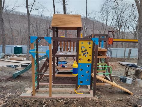Детская площадка IgraGrad Спорт 2 (Скат горки 3 метра) « Деревянные ...