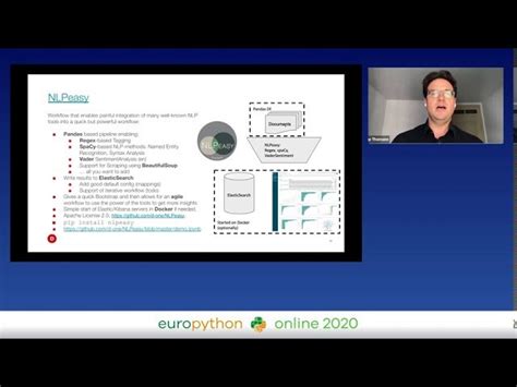 Europython Talk Nlpeasy A Workflow To Analyse Enrich And Explore