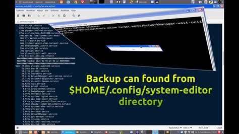 Systemd Process Editor Youtube