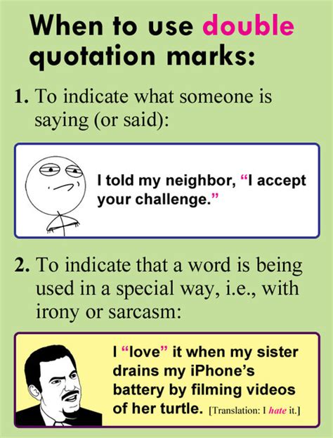Quotation Mark Double