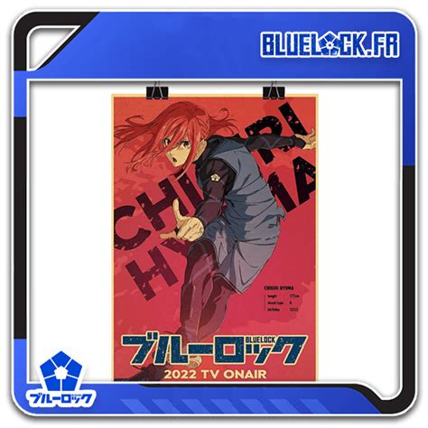 Poster Blue Lock Chigiri Hyoma Boutique Blue Lock