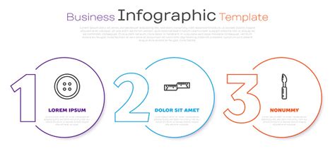 옷의 재봉 버튼 줄자 및 커터 도구를 설정합니다 비즈니스 인포 그래픽 템플릿 벡터 규모에 대한 스톡 벡터 아트 및 기타 이미지 규모 금속 길이 Istock