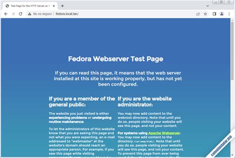 Cómo instalar Apache en Fedora 35 2022 Paso a paso
