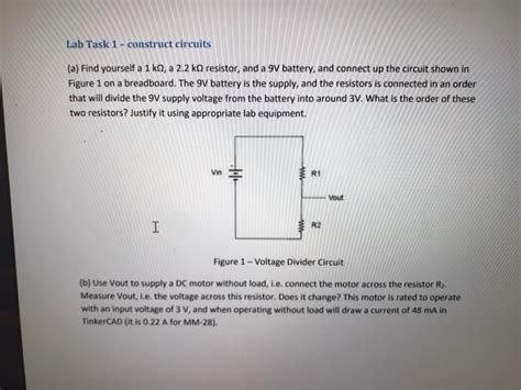 Solved Lab Task Construct Circuits A Find Yourself A Chegg Com