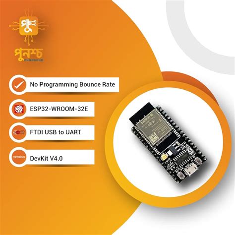 Esp32 Devkitc 32e V4 Latest Esp32 Development Indonesia Ubuy
