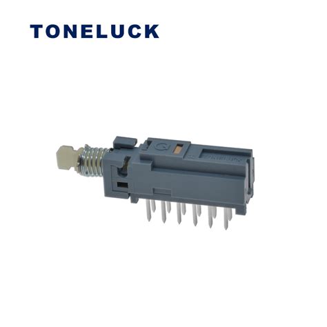 2 Pole Push Button Switch Pcb No Nc 6pin Toneluck