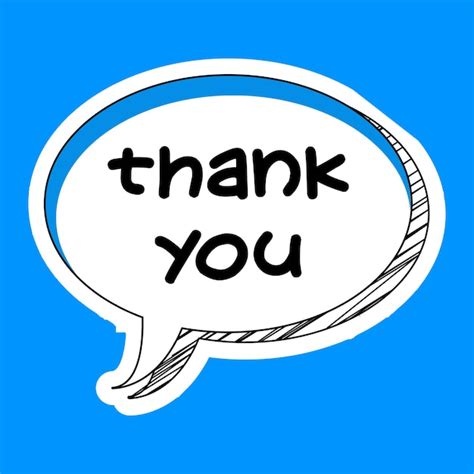 Premium Vector Thank You Messages Sticker Design Lettering Sticker