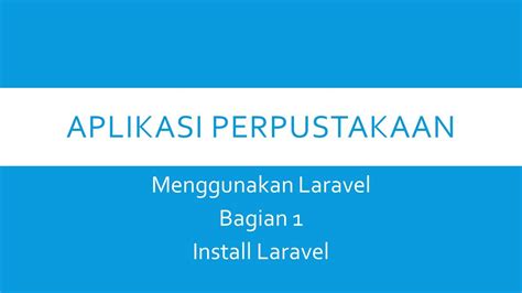 Install Laravel YouTube