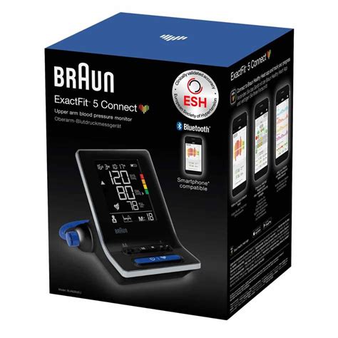 Braun Exactfit Connect Upper Arm Blood Pressure Monitor South African Pharmacy