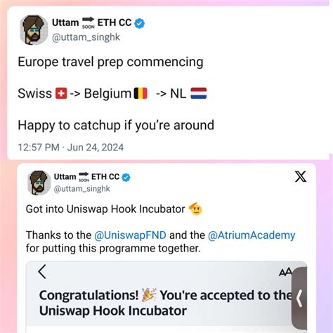 uttam singh on linkedin web3 blockchain crypto ethcc eth hackathon uniswap definitely…