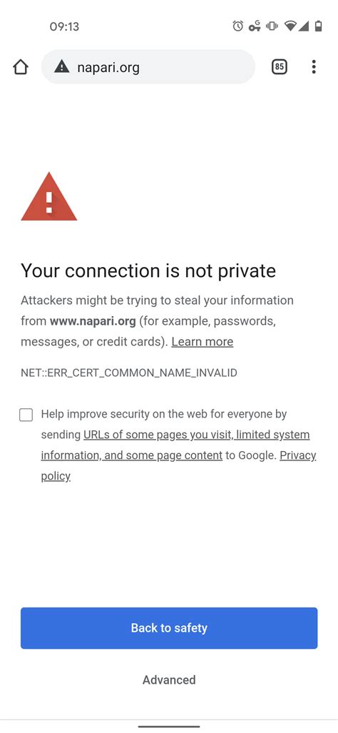 Ssl Configuration Error For Docs · Issue 1947 · Naparinapari · Github