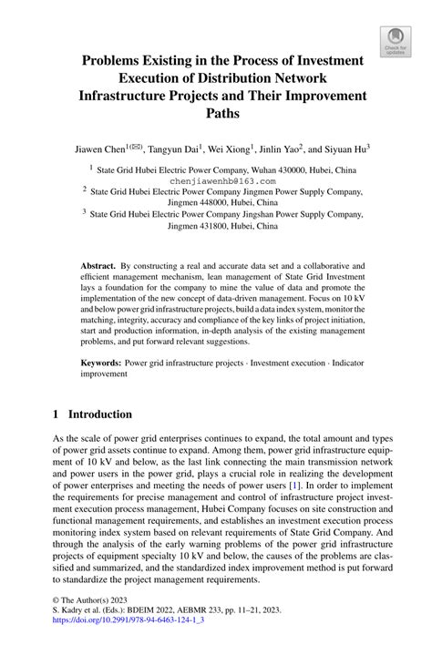 PDF Problems Existing In The Process Of Investment Execution Of