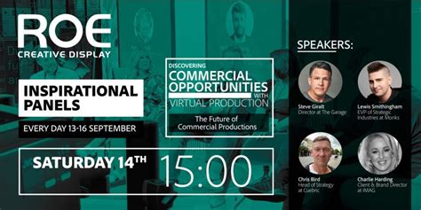 Steve Giralt On Linkedin Panel Ibc Innovation Virtualproduction Advertising Production…