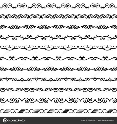Old Border Designs Set Stock Vector By ©alvaroc 319040630
